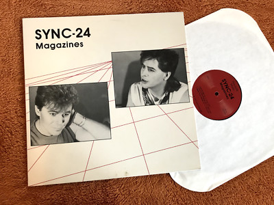 Sync-24 Magazines US original synth pop rock wave private LP 1985 vinyl ...