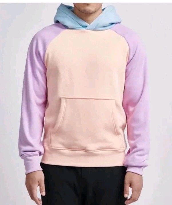 Spark Paws Color Block Human Hoodies, Color- Cotton candy Size/L | eBay