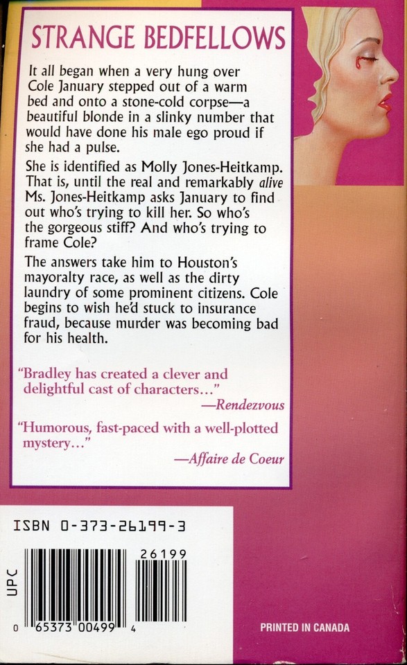 STAND IN FOR MURDER by LYNN BRADLEY WORLDWIDE PB 1994 1996 Cole January ...