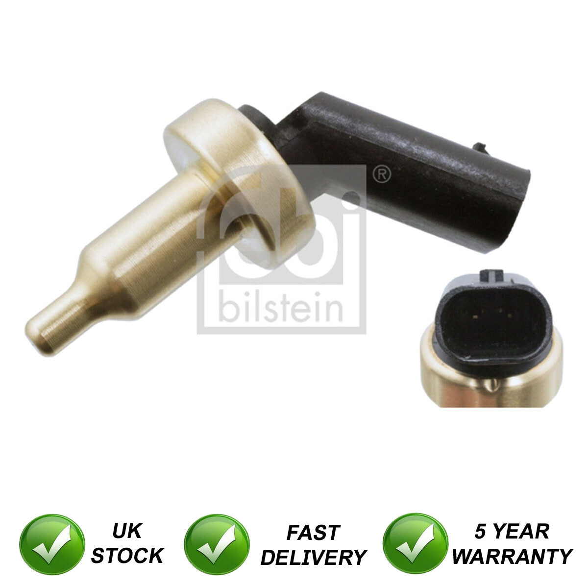 Coolant Temperature Sensor SJR Fits Mini Cooper One Countryman 1.6 2.0 ...