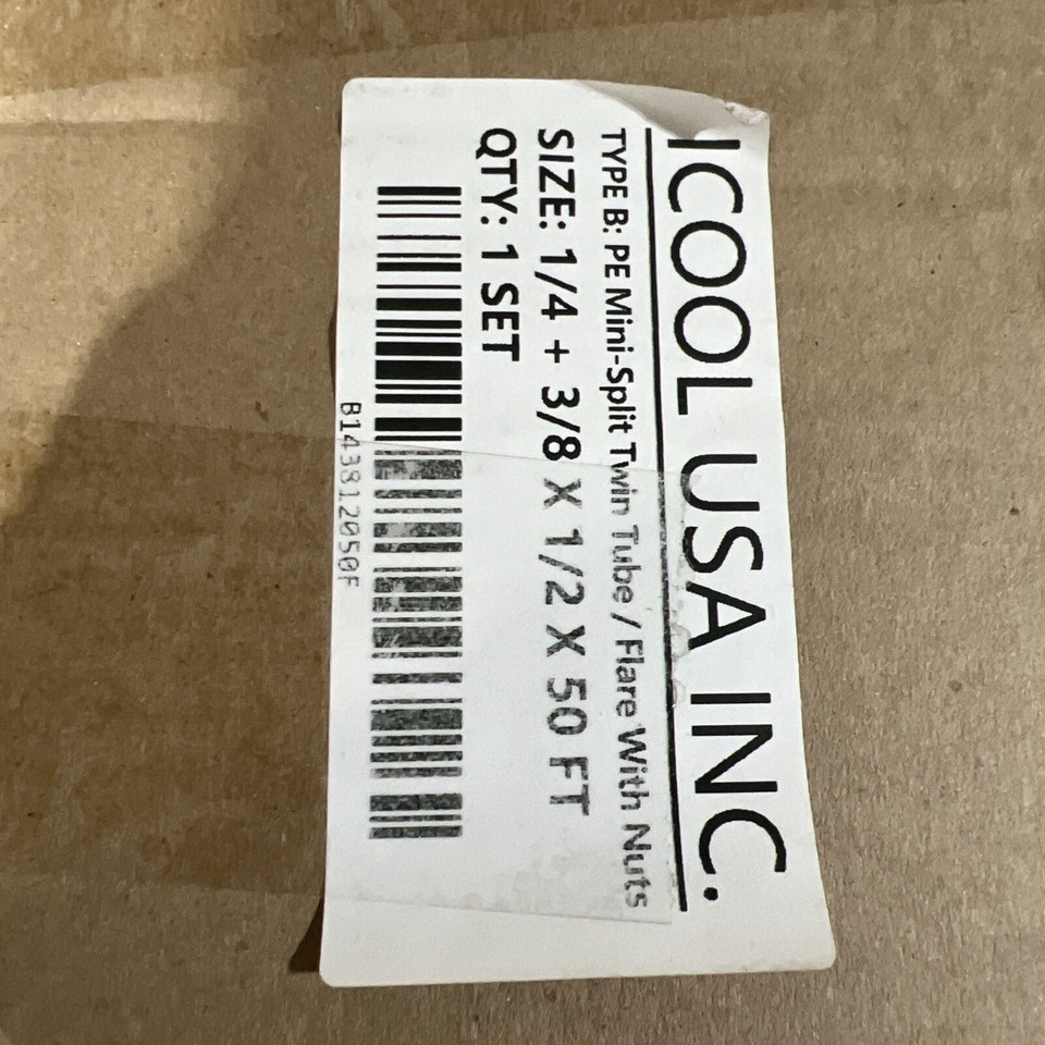Icool USA INC. Type B 1/4 + 3/8 X 1/2 X 50 Ft | eBay