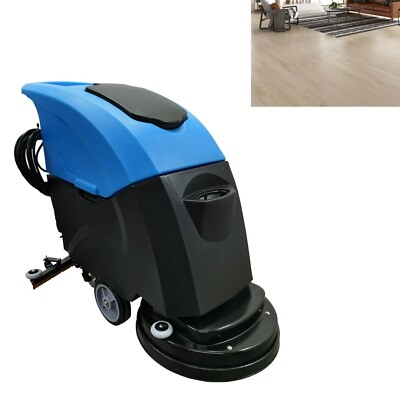 Hand Push-type Automatic Floor Scrubbing Machine Cleaning Drying ...