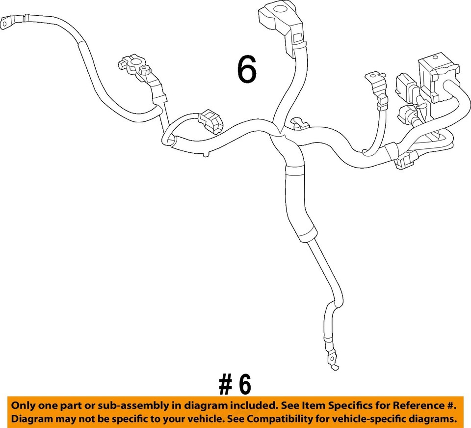 CHRYSLER OEM 13-15 2500,3500 Electrical Battery-Battery Cable ...