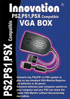 Playstation PS2 PS1 PS3 PSX 1 2 3 VGA Box Connect to PC LCD Computer Monitor eBay