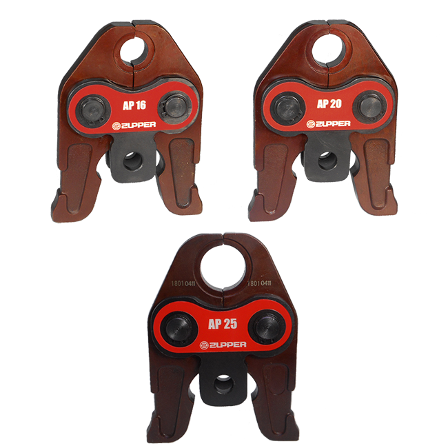 Zupper AP Jaws Auspex for EZ-1528 Plumbers Battery Press Tool | eBay ...