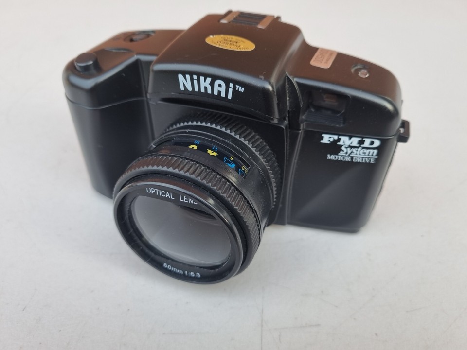 Nikai FMD Optical Lens 50mm System Motor Drive Camera. Nika 35mm ...