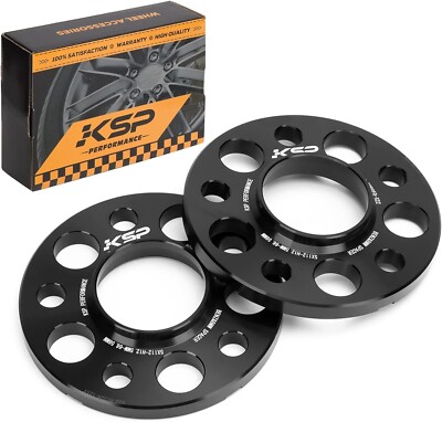 KSP 2PC 12.7mm 5X112mm Wheel Spacers Hubcentric 66.56mm for Latest BMW ...
