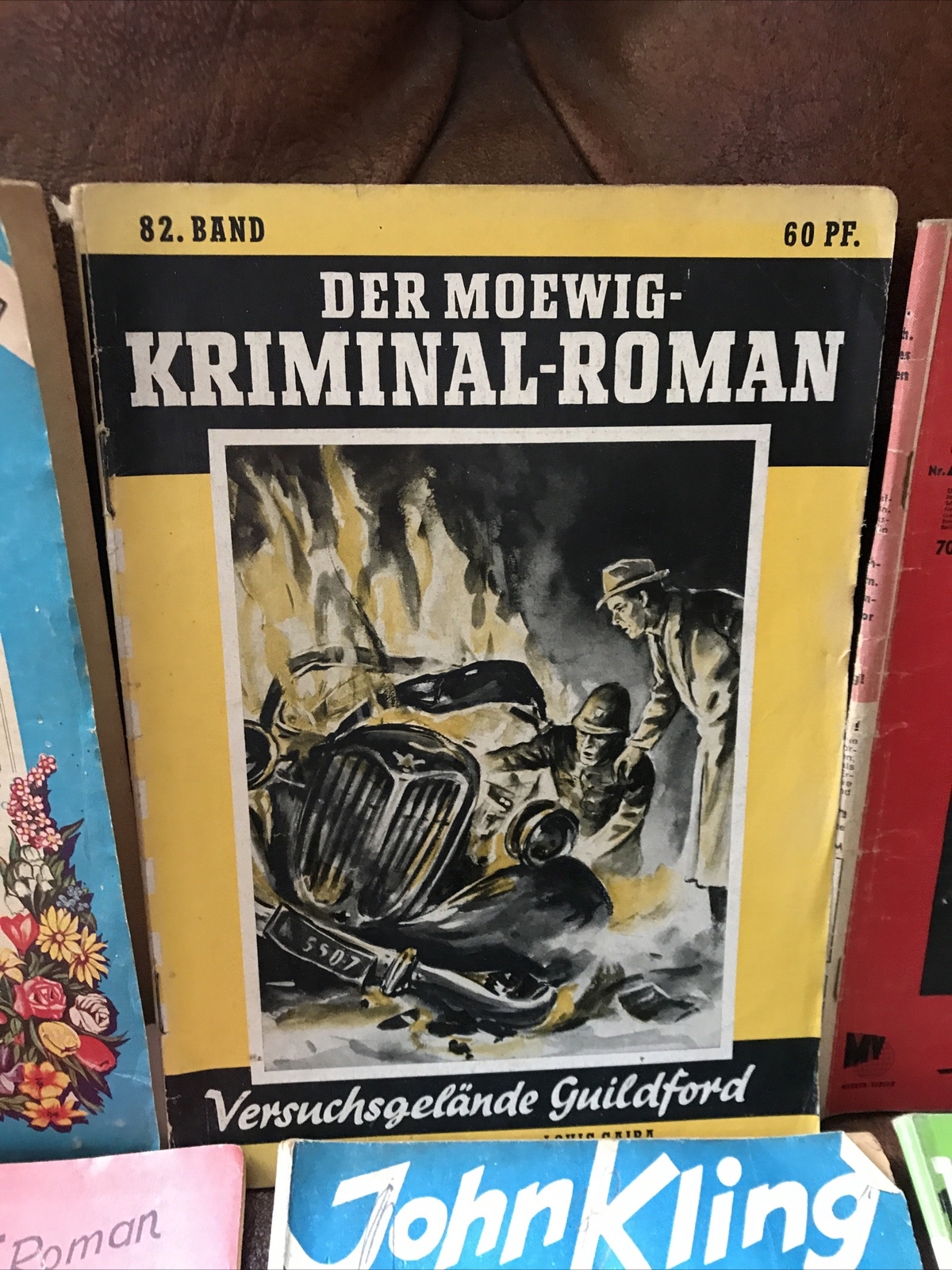 1950 /60s Pulp Fiction German Crime Novels / Magazines -bundle | eBay.de