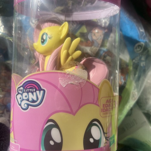 FLUTTERSHY My Little Pony Mane Pony 3" Classic Figure Hasbro NWT | eBay
