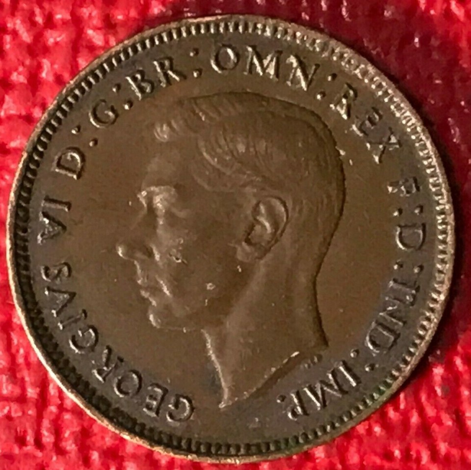 A HIGH GRADE XF/AU 1951 GREAT BRITAIN FARTHING COIN-MAR379 | eBay