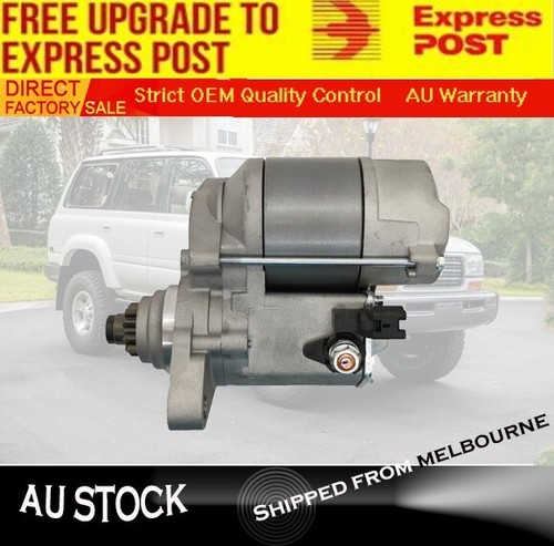 New Starter Motor for Toyota Landcruiser 1FZ-FE FZJ80 FZJ79 FZJ105 4.5L ...