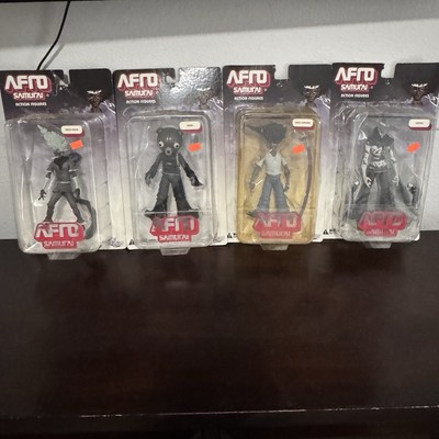 Afro Samurai Action Figures Full Set of 4 – Kuma, Justice, Ninja Ninja ...