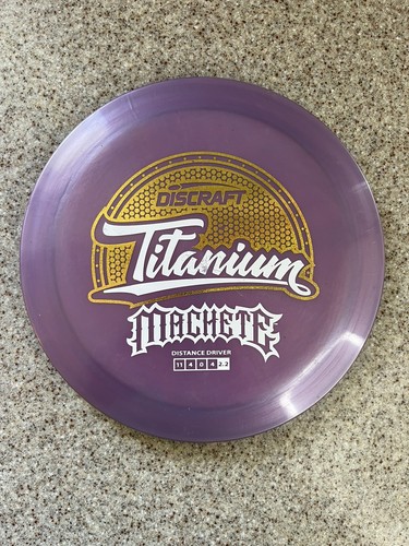 Discraft Ti Titanium Machete 175g 7/10 Disc Golf Driver No Ink | eBay