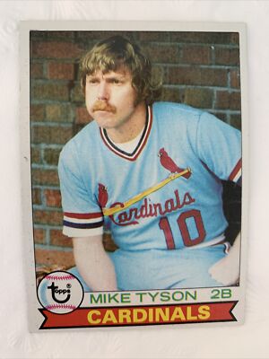 1979 Topps Baseball Card #324 Mike Tyson St. Louis Cardinals NMMT Free ...