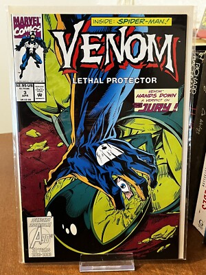 Venom Lethal Protector #3 (Marvel Comics, 1993) 1st App Roland Treece ...