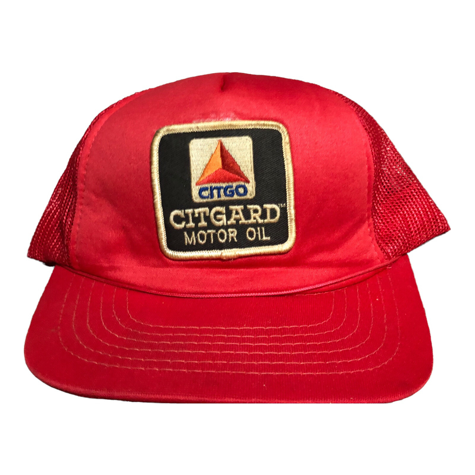 Vintage Citgo Motor Oil Trucker Hat Snapback Cap Citg… - Gem