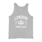 London England Tank Top Novelty Souvenir Tourist Holiday Summer Adult ...