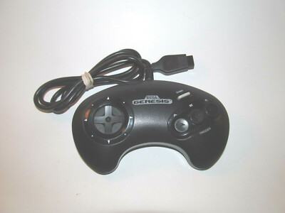 Official Sega Genesis Controller Original 3 Button Remote Gamepad ...