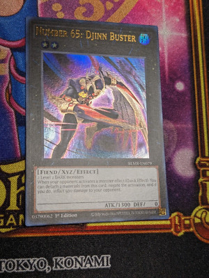 Yugioh! Number 65: Djinn Buster - BLMR-EN079 - Ultra Rare - 1st Edition ...