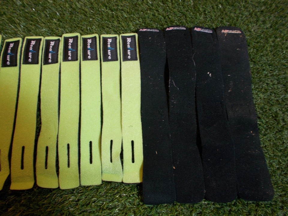 Fishing rod bands 8 pairs advanta shimano carp match tackle set up ...