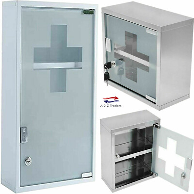 Stainless Steel Lockable First Aid Cabinet | Cabinets Matttroy