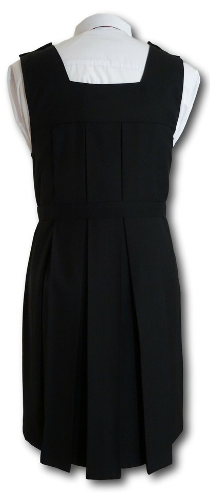 Traditional Black Girls School Uniform Box Pleat Gymslip - Adult Sizes ...
