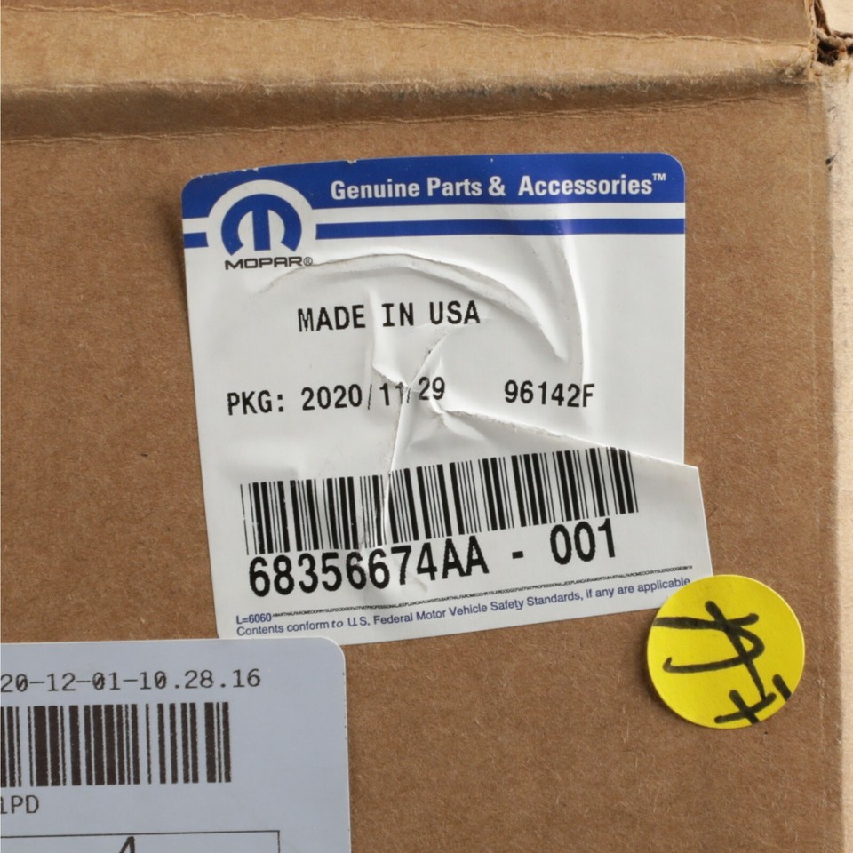 2020-2026 JEEP GLADIATOR REAR BUMPER STEP PAD COVER GENUINE NEW MOPAR ...