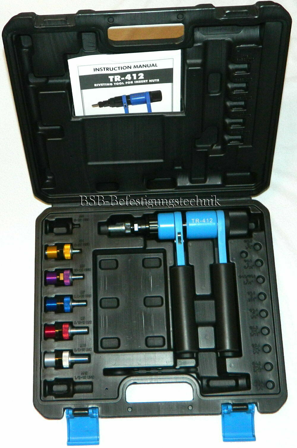 Nietmutternzange Ratsche M4 - M12 Set im Koffer von BSB NEU ...