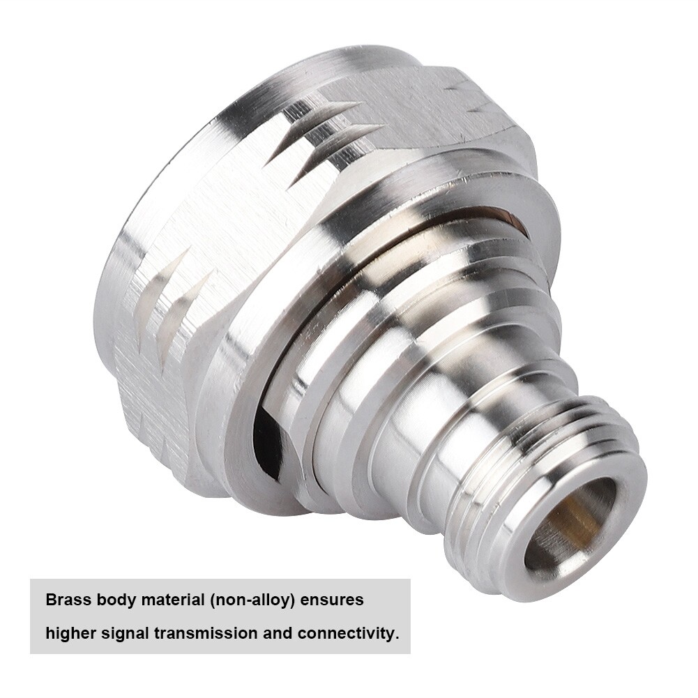 1Pcs L29 7/16 DIN Plug RF RG8 RG213 Cable Adapter Male To N Female Jack ...