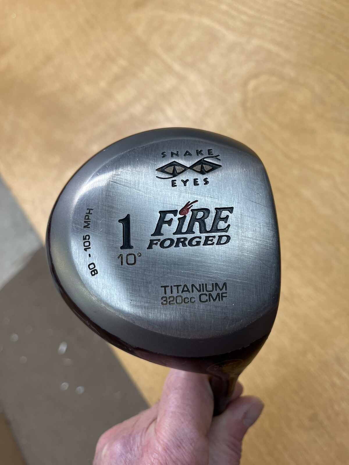 Snake Eyes Fire Forged 10* Driver - Fire Forged 90-100 mph Graphite ...