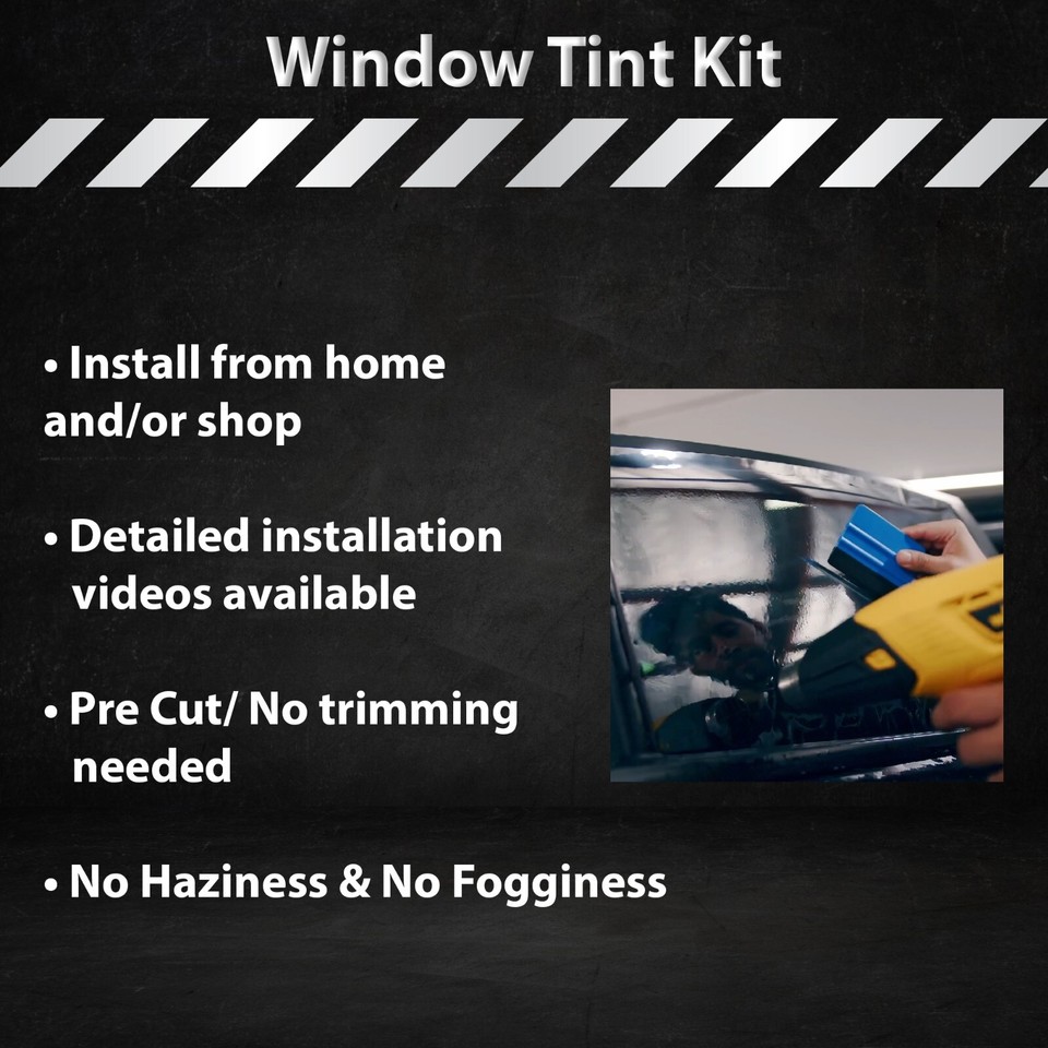 Precut Front Windows Nano Ceramic Window Tint Kit Film Fits Dodge ...