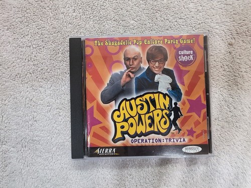 Austin Powers Operation Trivia 1999 Sierra Big Box Windows PC Mac | eBay