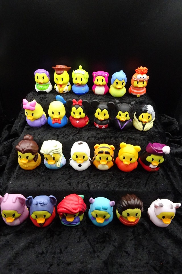 2025 Disney Pixar x Duckalooz Rubber Duckies 2.5"-3" "Pick Your ...