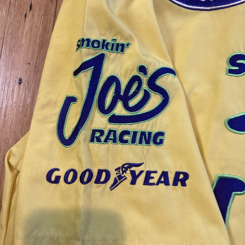 Jimmy Spencer Autographed Authentic Camel Racing Pit Crew Shirt L ...