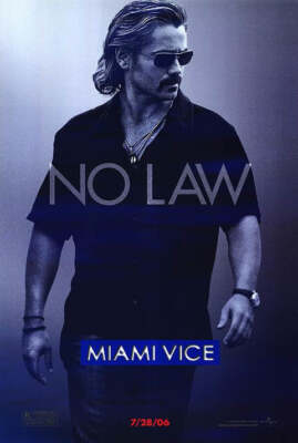 Miami Vice Colin Farrell Jamie Foxx Movie Poster Print 17 X 12 ...