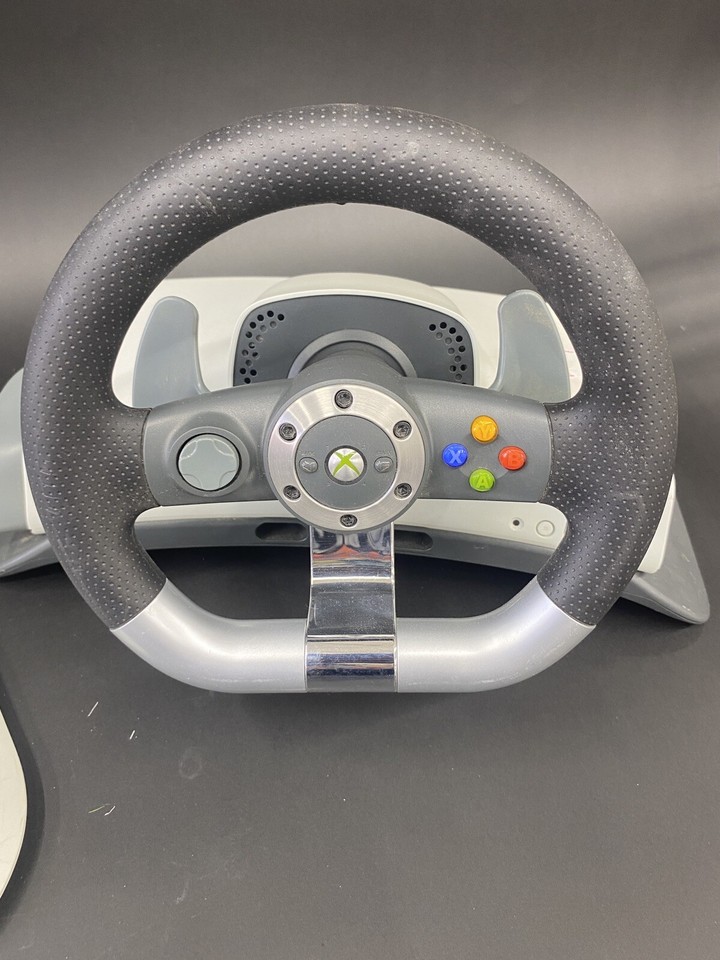 Xbox 360 Wireless Racing Wheel with Force Feedback Pedals - microsoft x ...