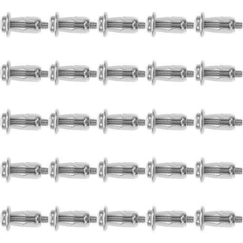 25 Pcs Hollow Door Anchor Metal Jack Fixing Expansion Screw Bolt ...