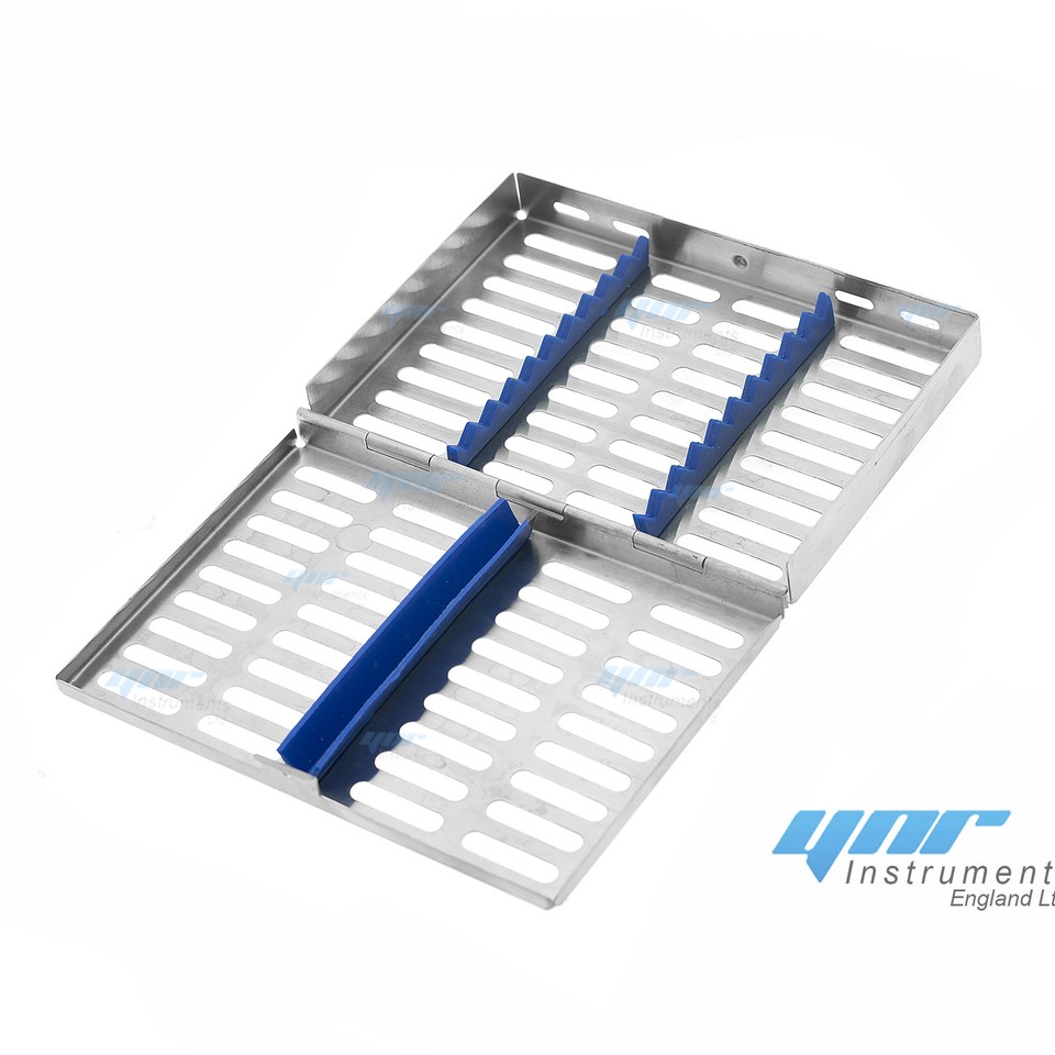 YNR Sterilization Cassette Rack Tray Hold 10 Dental Instruments ...