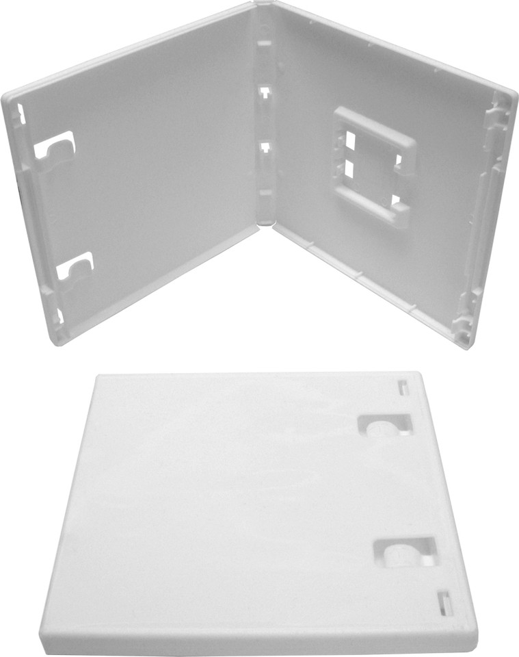 (10) White Nintendo 3DS Replacement Cases - 11mm Boxes Game Empty # ...