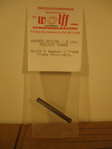 Wolff Hammer Spring Reduced Power 8lb S&W J Frame Revolver NEW C62 | eBay