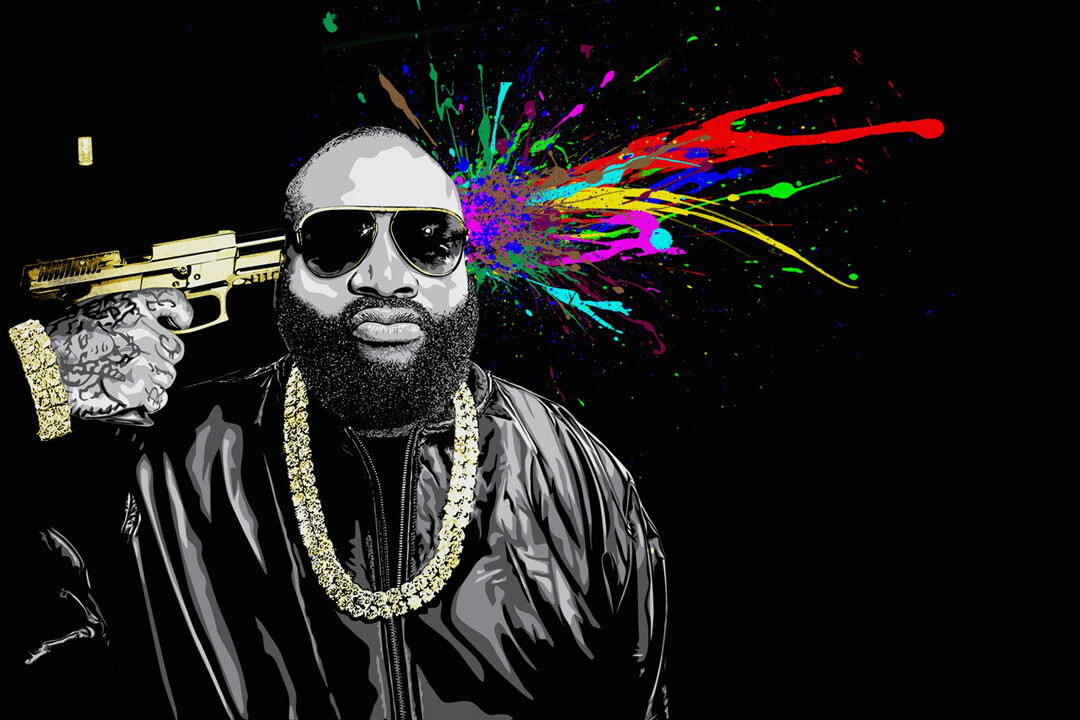 Rick Ross Rolling Stone Poster