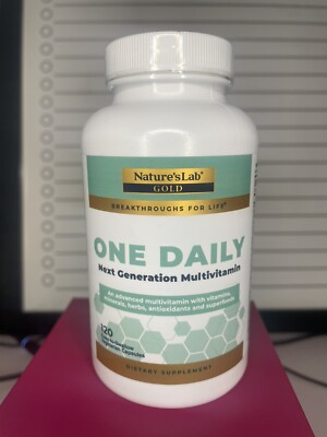 NATURES LAB ONE DAILY MULTIVITAMIN 120 VEGETARIAN CAPSULES COSTCO | eBay