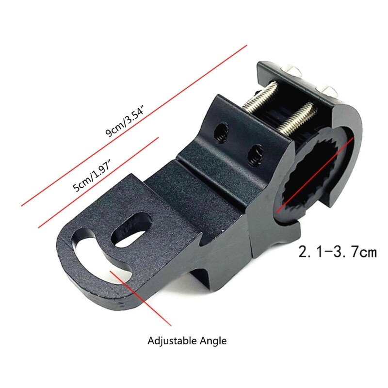 Universal Motorcycle Spotlight Mount Brackets Clamp Fog Light Holder ...