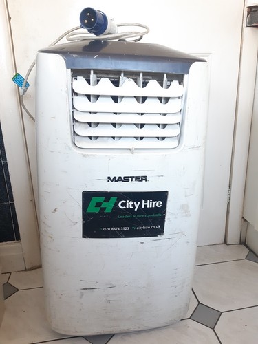 MASTER AC 1000E PORTABLE AIR CONDITIONING UNIT 10000 BTU GYM SHOP ...