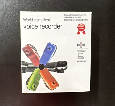 Mini DV World's Smallest Voice Recorder - NEW | eBay