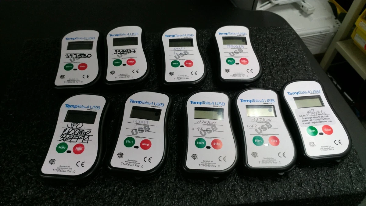 5Pack Temperature Data Logger Sensitech TempTale USB SPW, 43% OFF