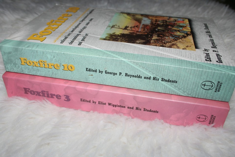 2 Foxfire paperback books Foxfire 3 animal cure & Foxfire 10 railroad ...