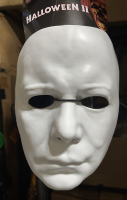 MICHAEL MYERS HALLOWEEN II COSTUME FACE VACUFORM MASK ADULT MENS BLANK ...