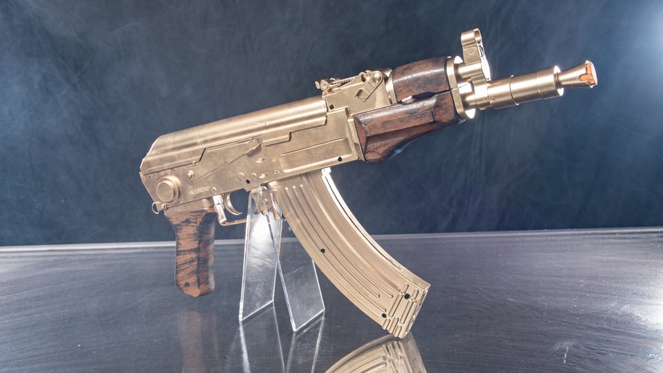 AK Klash 4U Rifle Carbine Prop Costume Cosplay Stage Movie Replica ...