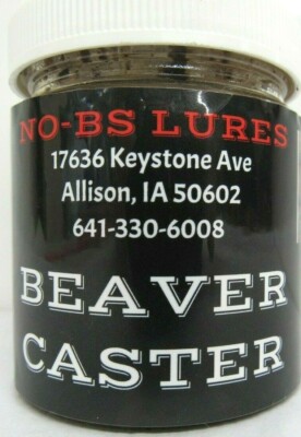 Beaver Caster ( Castor ) No-BS Lures Large 4 oz Jar Trapping Supplies ...